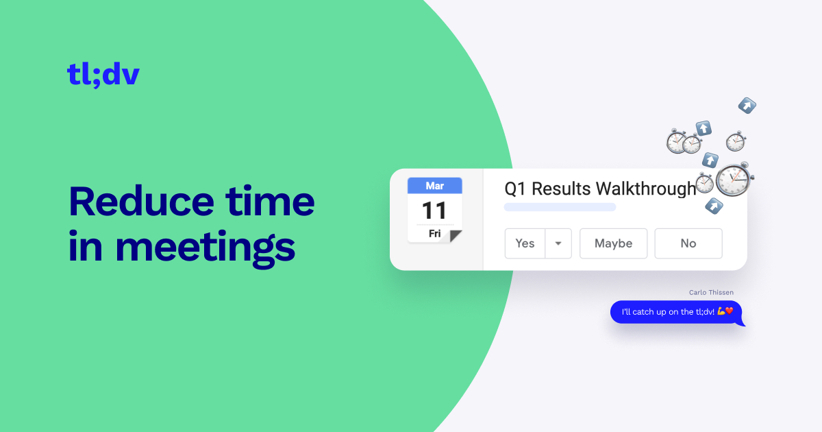 tl;dv Virtual Meeting Tool for Remote & Aync Teams
